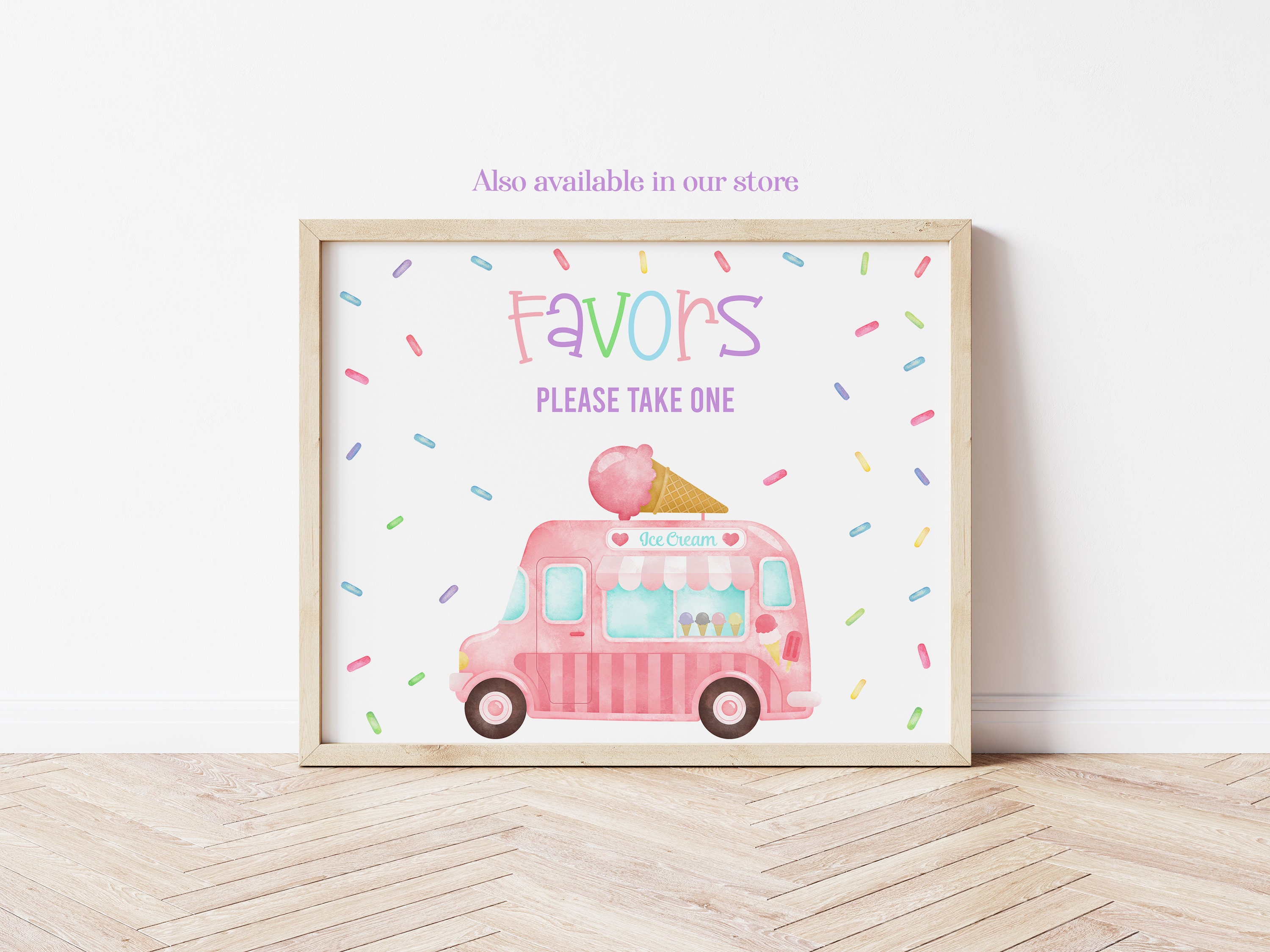 Ice Cream Party Sign, Ice Cream You Scream We All Scream for Ice Cream ...