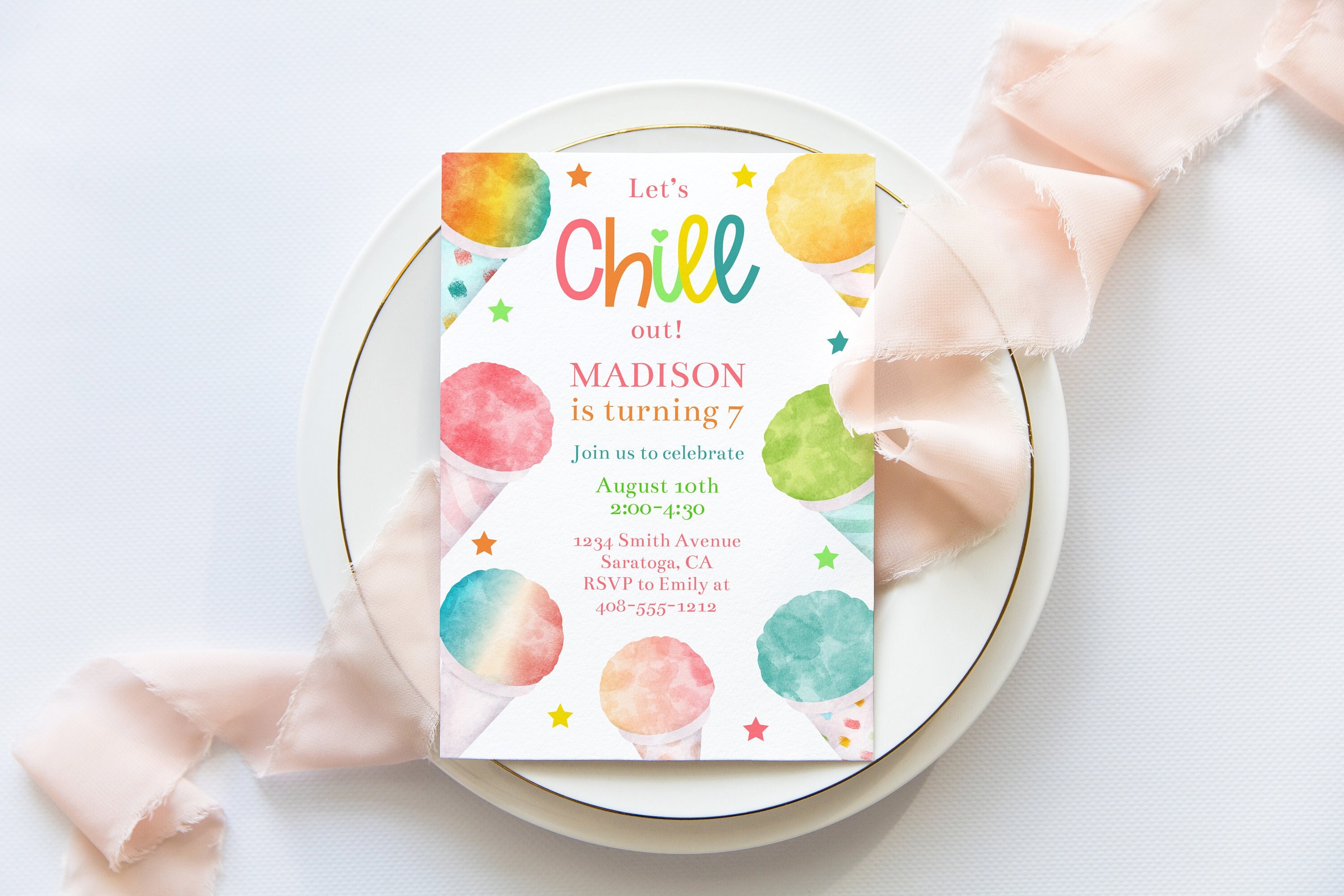 Editable Frozen Ice Birthday Invitation Template Printable - Etsy UK