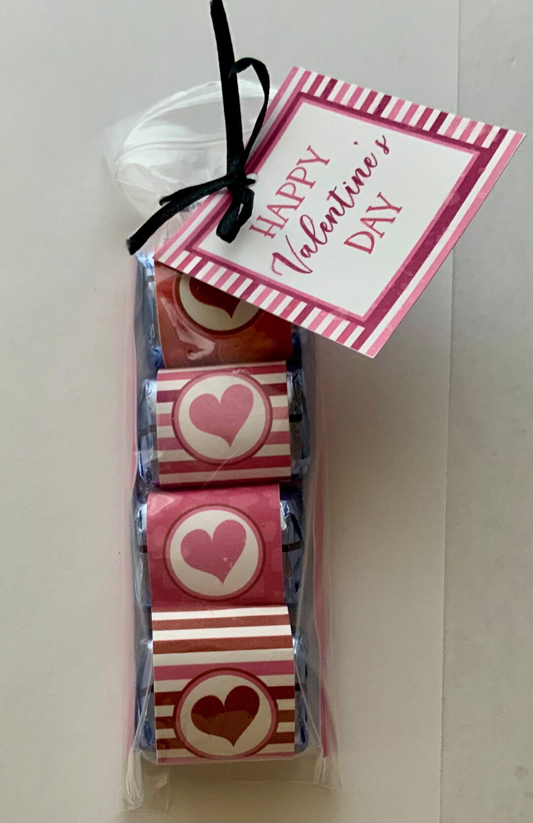 Printable Valentine's Day Mini Chocolate Bar Wrappers Set With Tag ...