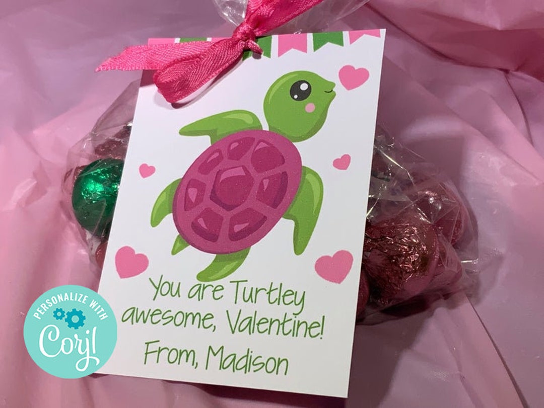 Editable Valentines, Turtle Valentine, Printable Valentines, You Are ...