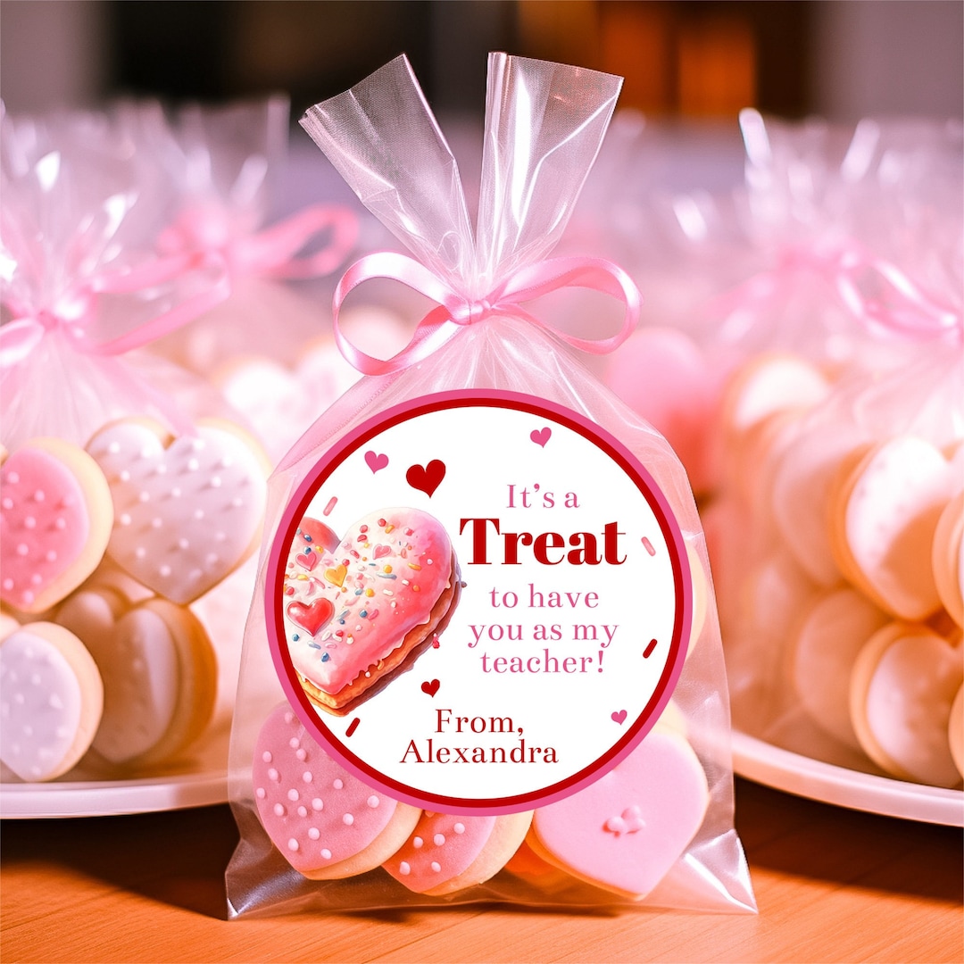 Shipped It's A Treat to Have You as My Teacher Valentines Day Gift Tag ...