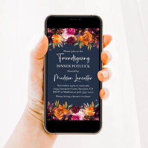 Printable Friendsgiving Dinner Bundle Thanksgiving Dinner - Etsy