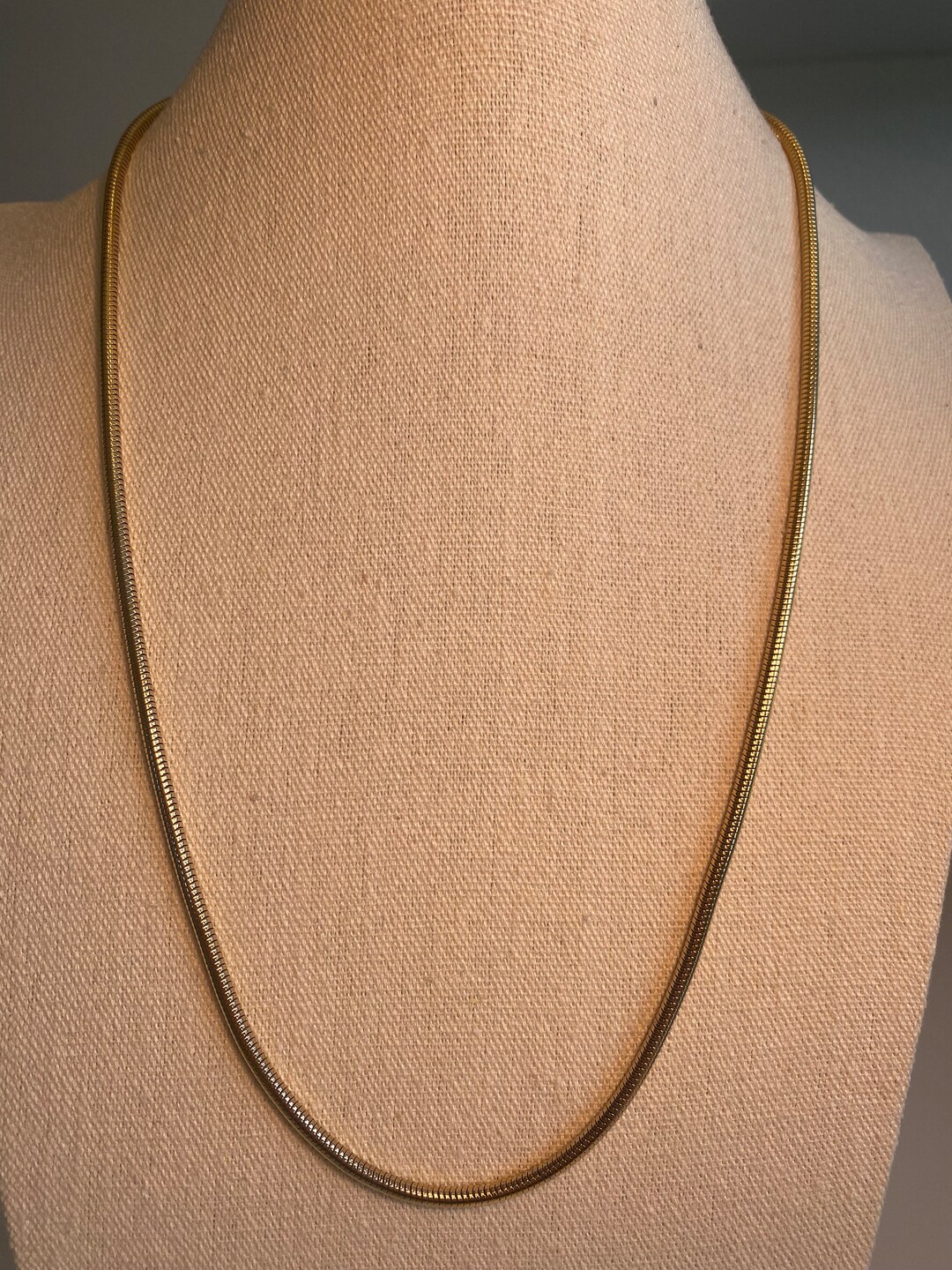 Vintage Jewelry Signed Avon Gold Tone Chain - Etsy