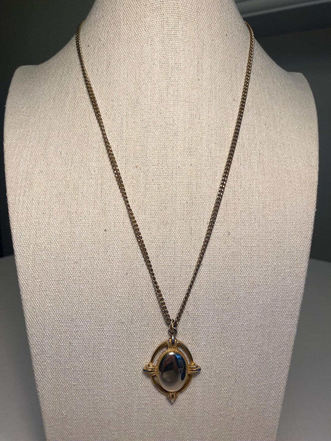 Monet Vintage Jewelry Necklace Circa 1960s Gold Tone Necklace and ...