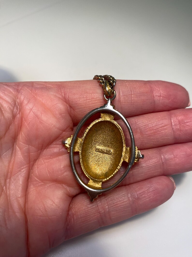 Monet Vintage Jewelry Necklace Circa 1960s Gold Tone Necklace and ...