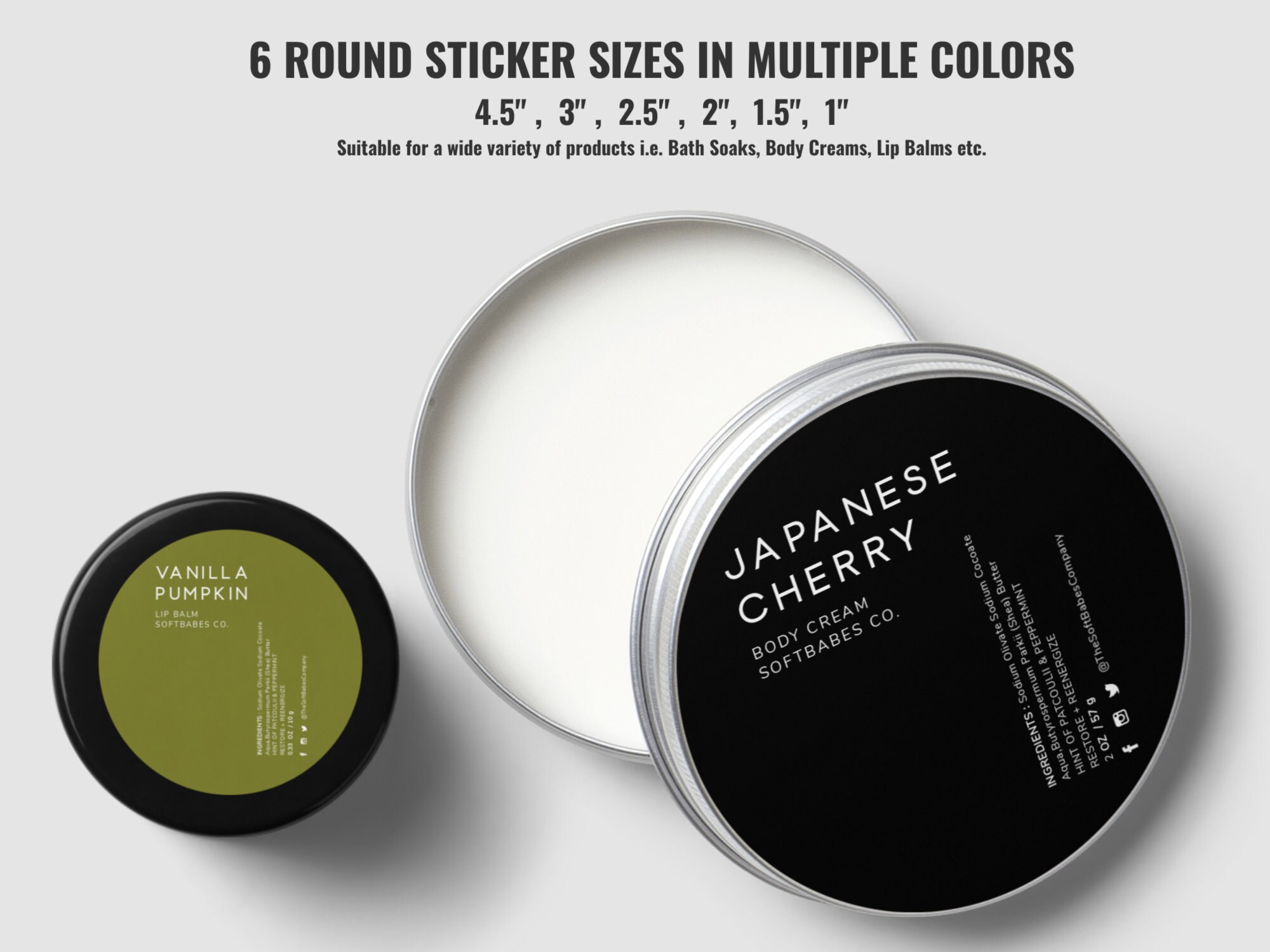 Avery Round Label Template 6 Sizes Circle Labels Template - Etsy