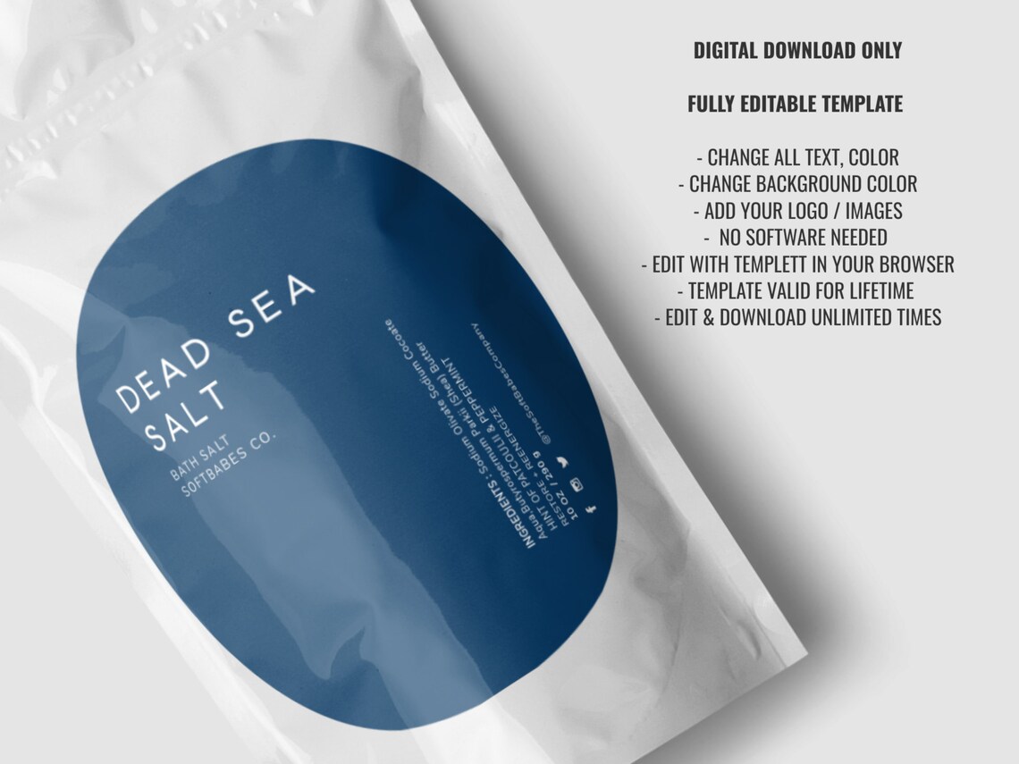 Avery Round Label Template 6 Sizes Circle Labels Template - Etsy