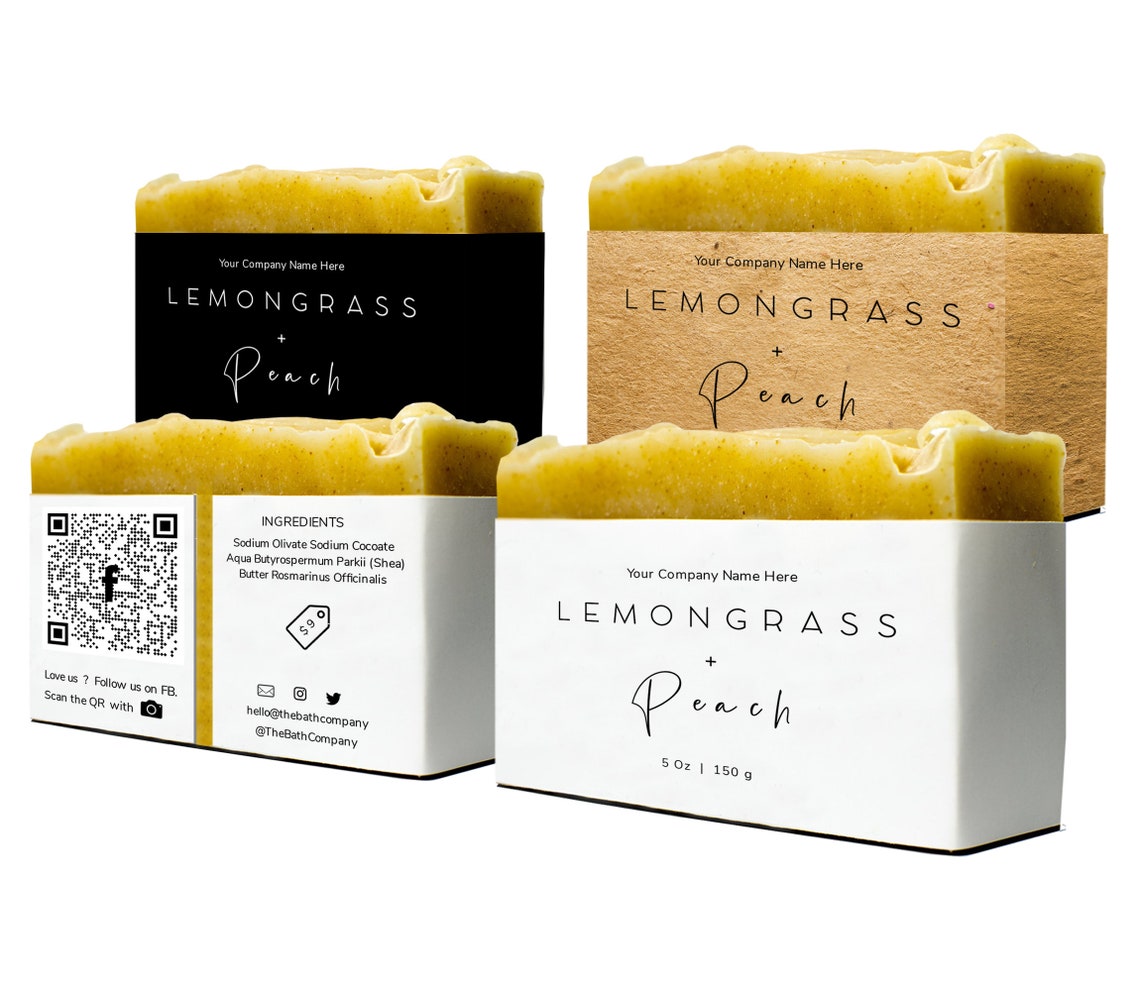 Editable Soap Label Template Diy Custom Soap Label Design Bath Etsy