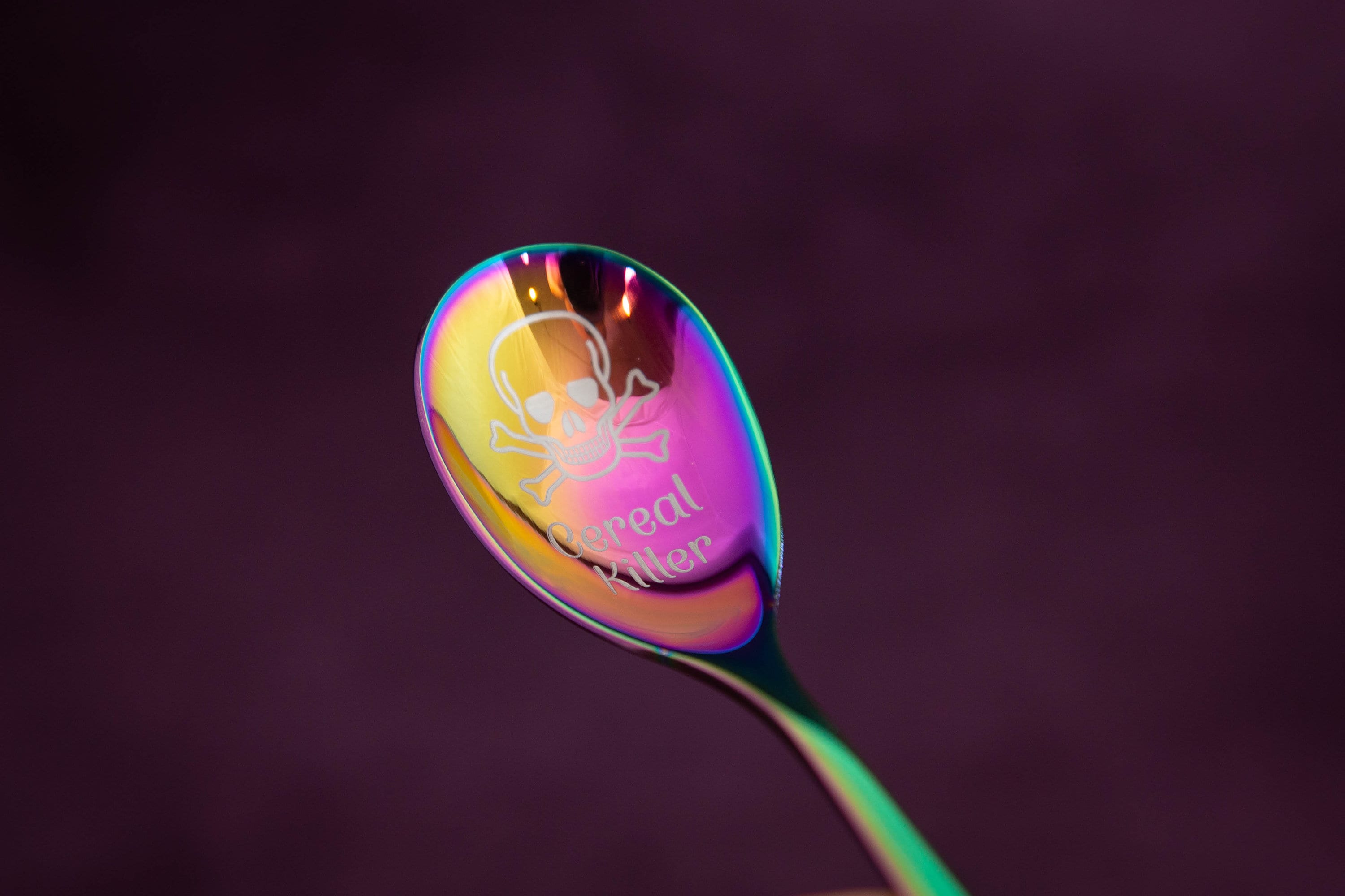 Ice Cream Spoon - Engraved Spoon - Personalized Stainless Steel Coffee ...