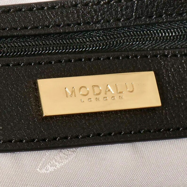 Modalu Pippa Leather Black Satchel Bag VGC - Etsy