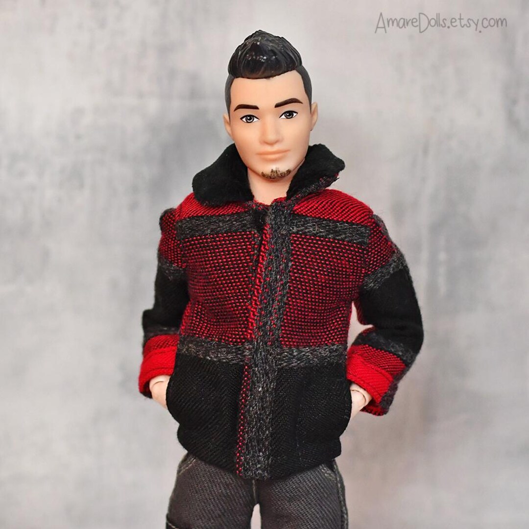 Male Doll Jacket, Doll Clothes for Ken - Coat, Outerwear - Etsy