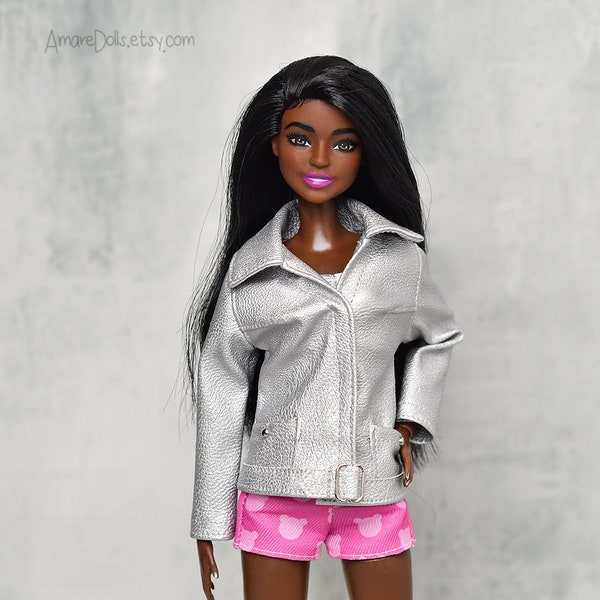 Barbie Leather Jacket - Etsy