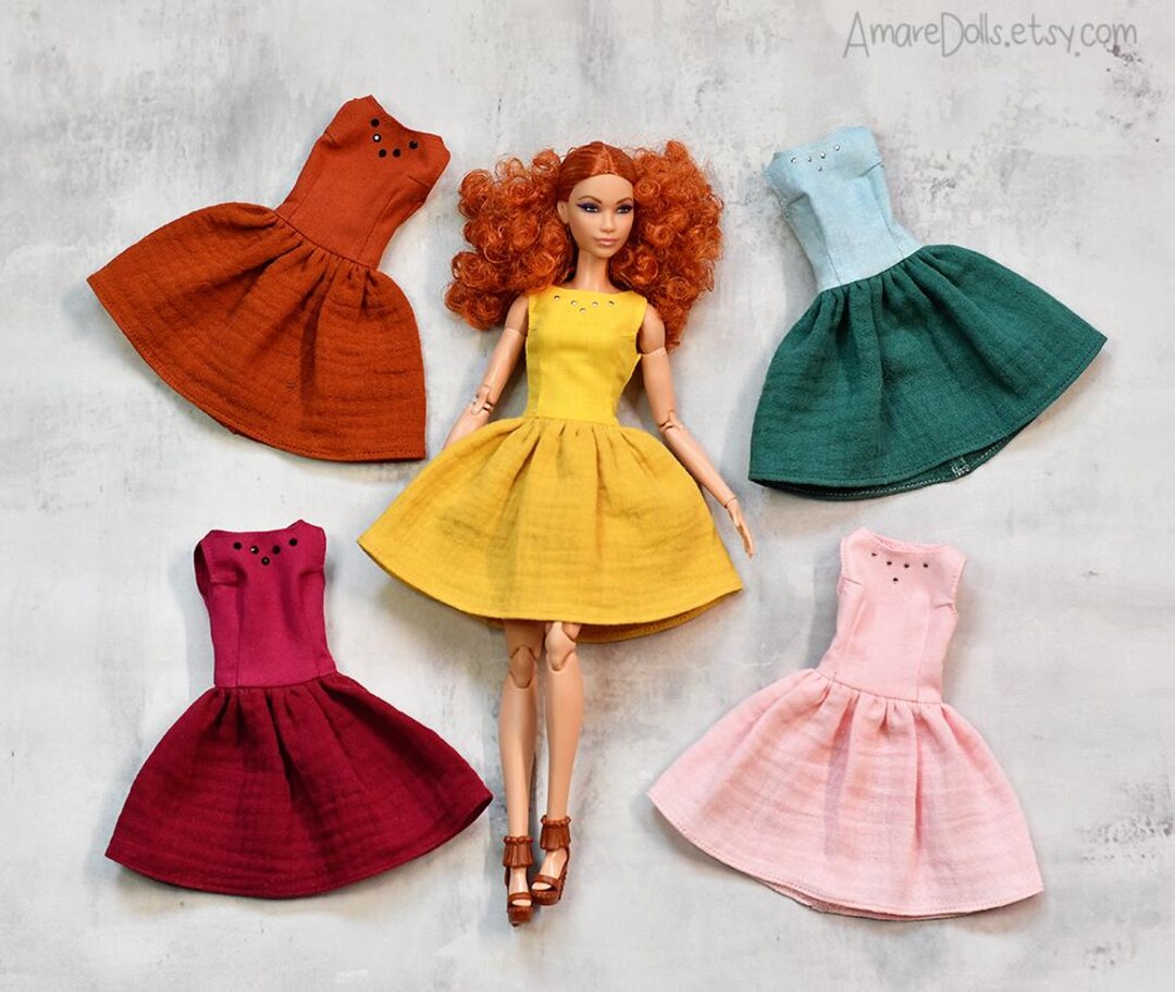 Doll Dress, Handmade Doll Clothing - Etsy