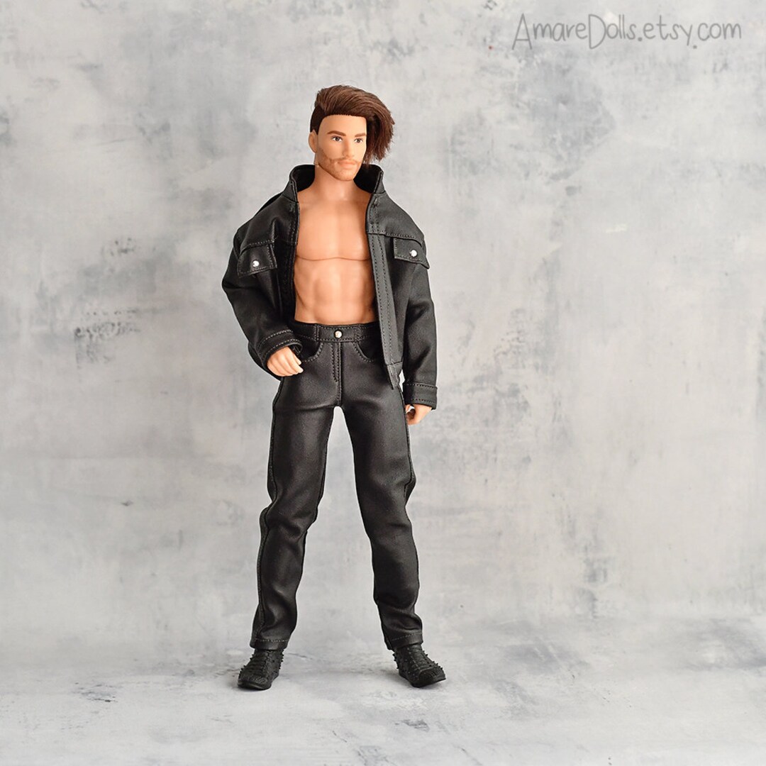 BUFF Male Doll Clothes SET, Jacket + Pants, 1:6 Fashion Doll Clothes ...