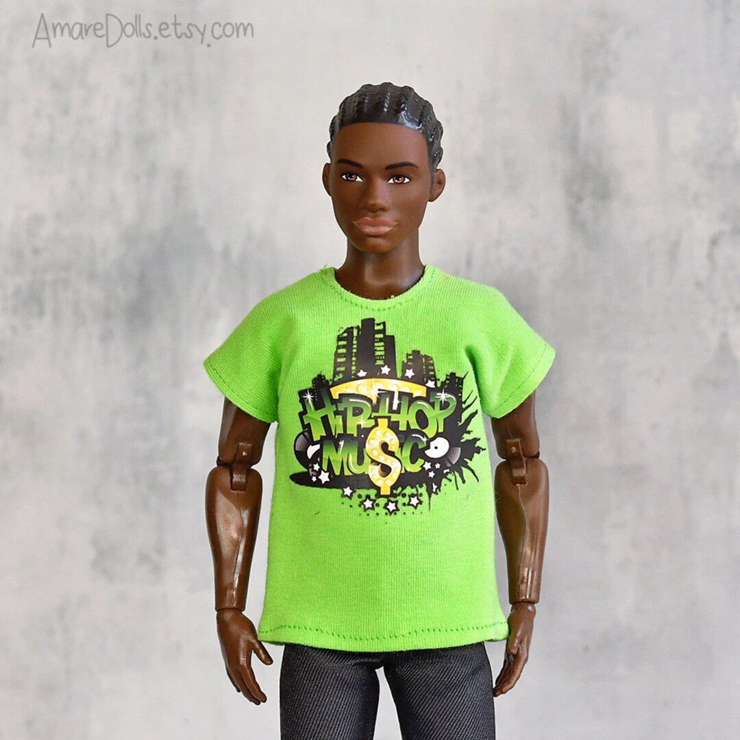 Male Doll Clothes, Doll T Shirt, Handmade Doll Clothes, Jersey Top - Etsy