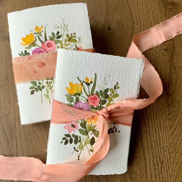 Watercolor Journal - Etsy