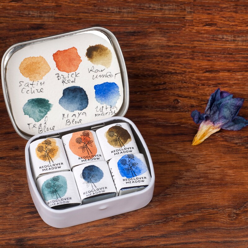 Natural Watercolors - Etsy