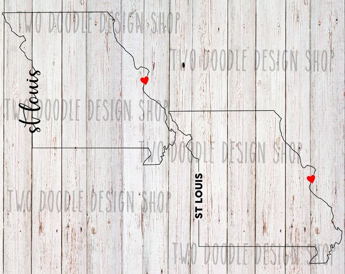 St. Louis Cross SVG State Cross SVG Digital File Download Dxf Pdf Png ...