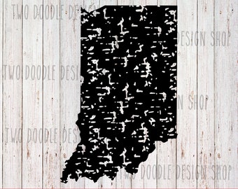 Indianapolis, Indiana Skyline SVG File Instant Download - Etsy