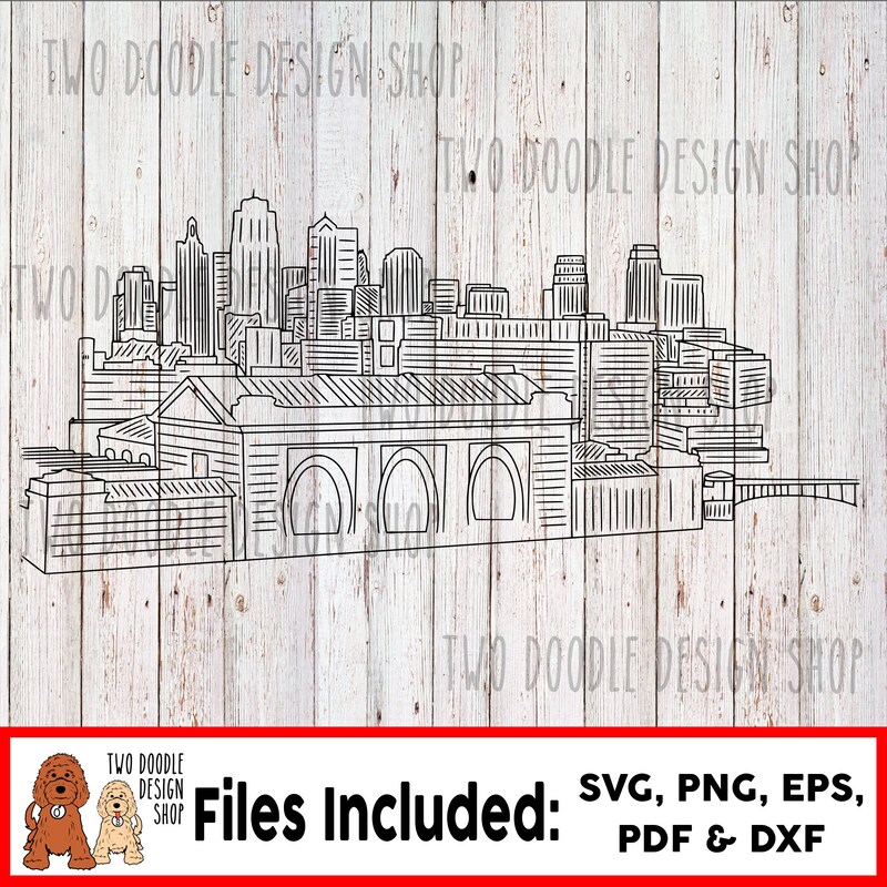 Kansas City Vector - Etsy