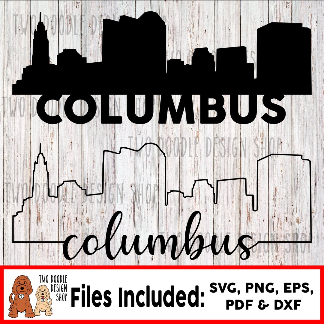 Columbus, Ohio - SVG File Instant Download - Etsy