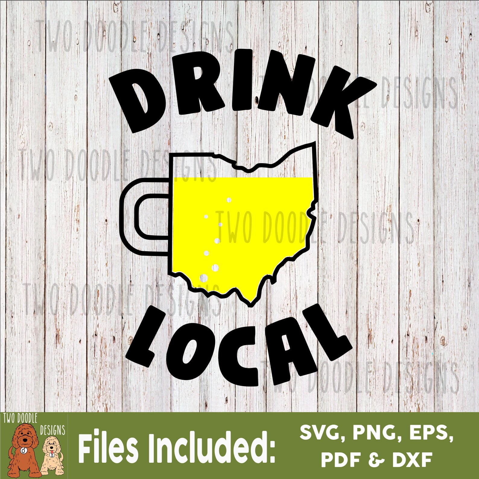 Ohio Drink Local - SVG File Instant Download - Etsy