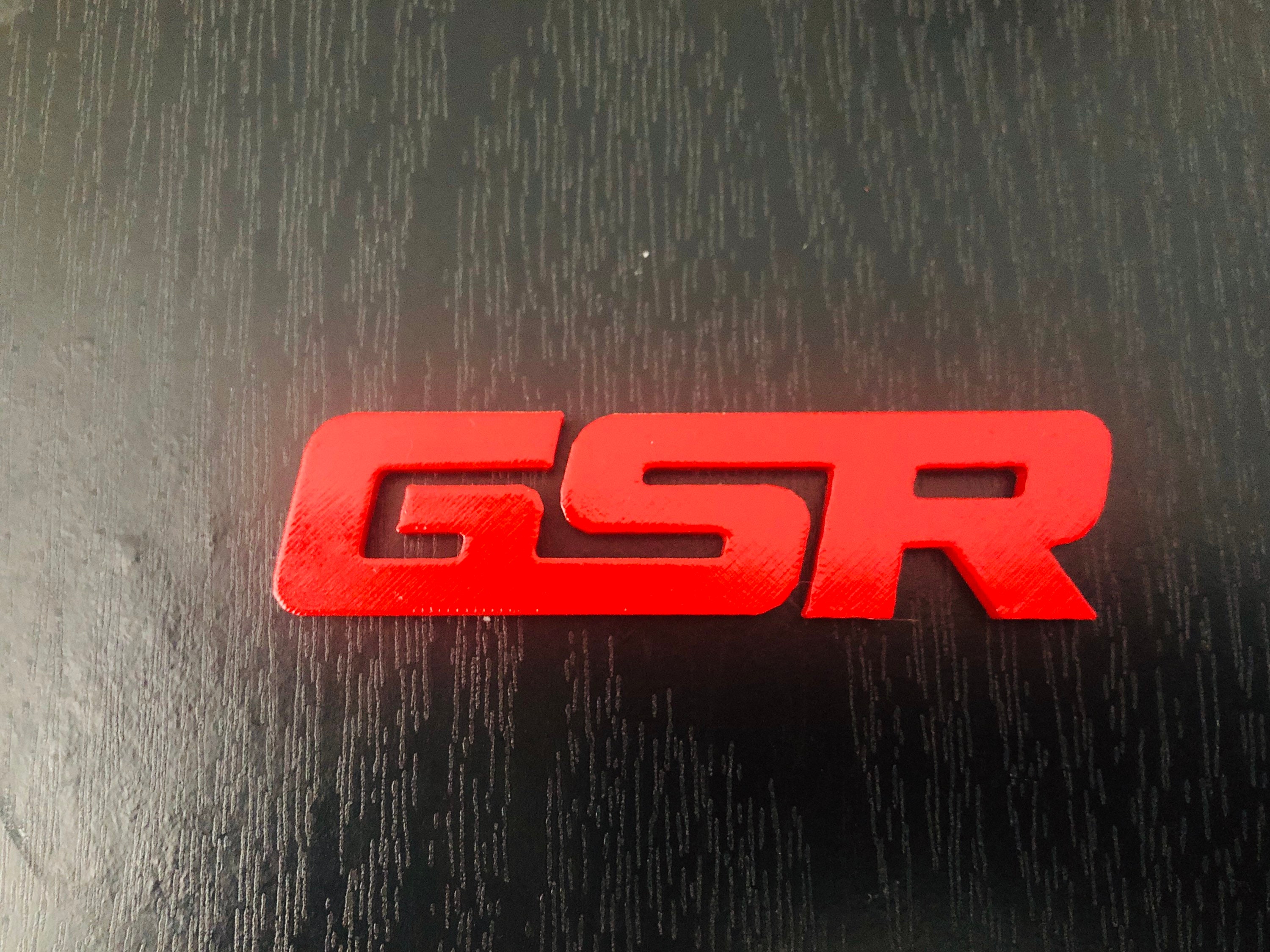 GSR 3D Printed Car Badge | Etsy