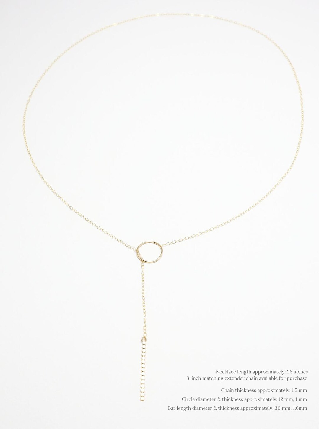 Lariat Necklace, Lariat Necklaces for Women, Lariat Necklace Sterling ...