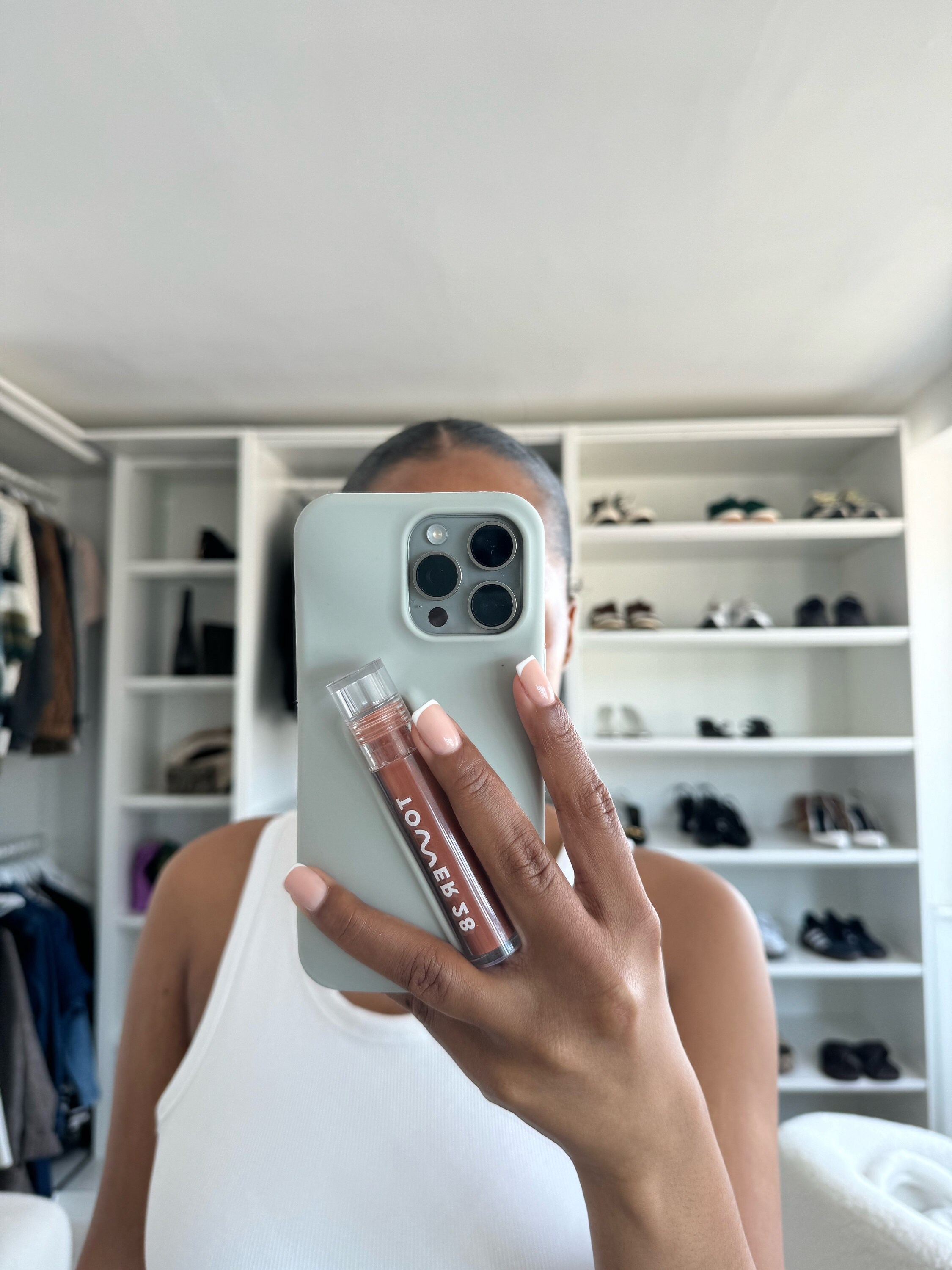 Lipgloss holder for iPhone case Universal lipgloss holder Silicone ...