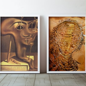 Salvador Dali Printable Vintage Masterpiece Wall Art Print Mega ...