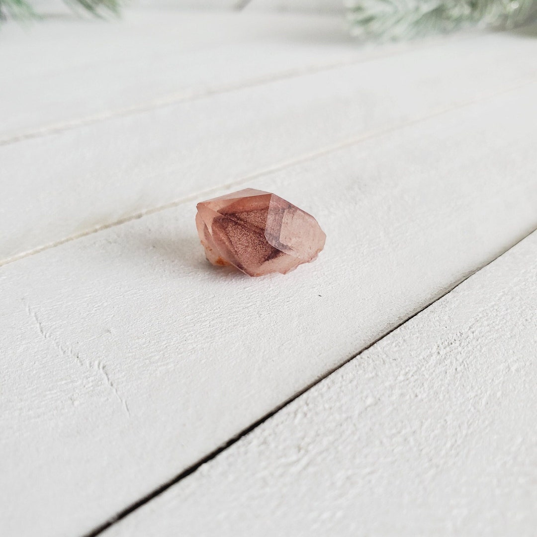 Small Red Phantom Quartz Point, Rough Phantom Quartz, Quartz - Etsy