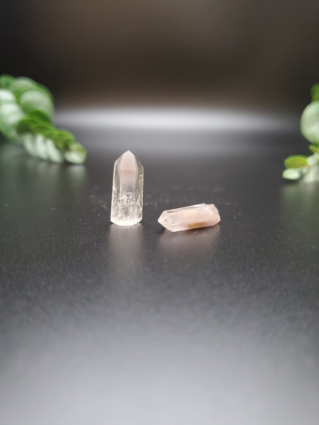 Gray Lithium Quartz Points, Mini Lithium Quartz From Brazil, Gray ...