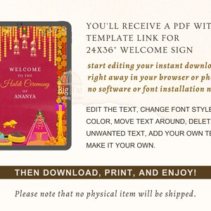 Haldi Welcome Sign Haldi Decoration, Pithi Signages Welcome to Haldi ...