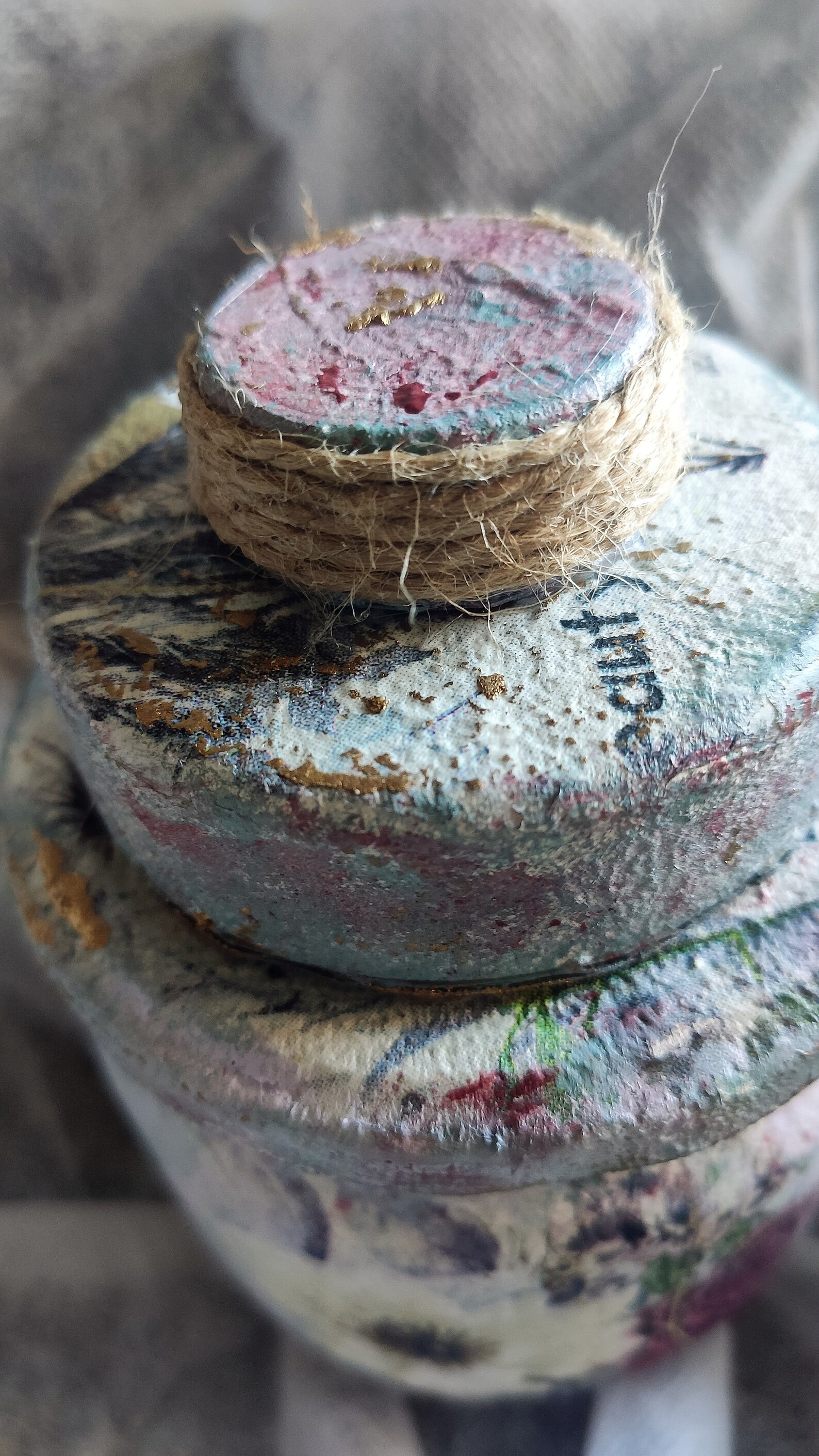 Recycled Glass Jars, Christmas Gift, Handmade, Anniversary, Original ...