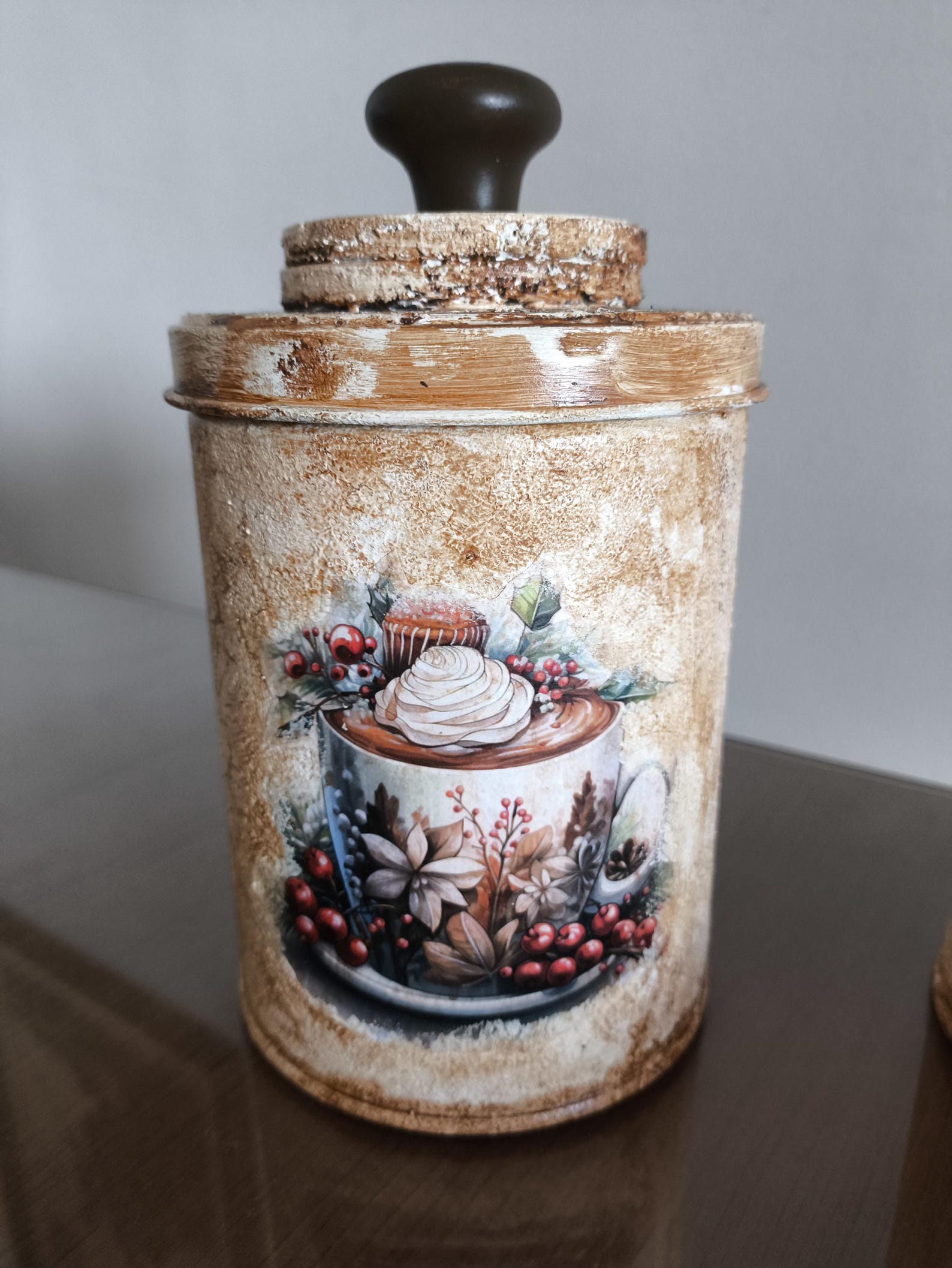 Recycled Cans,decoration,cookie Jars,recycled,candy Jars,christmas ...