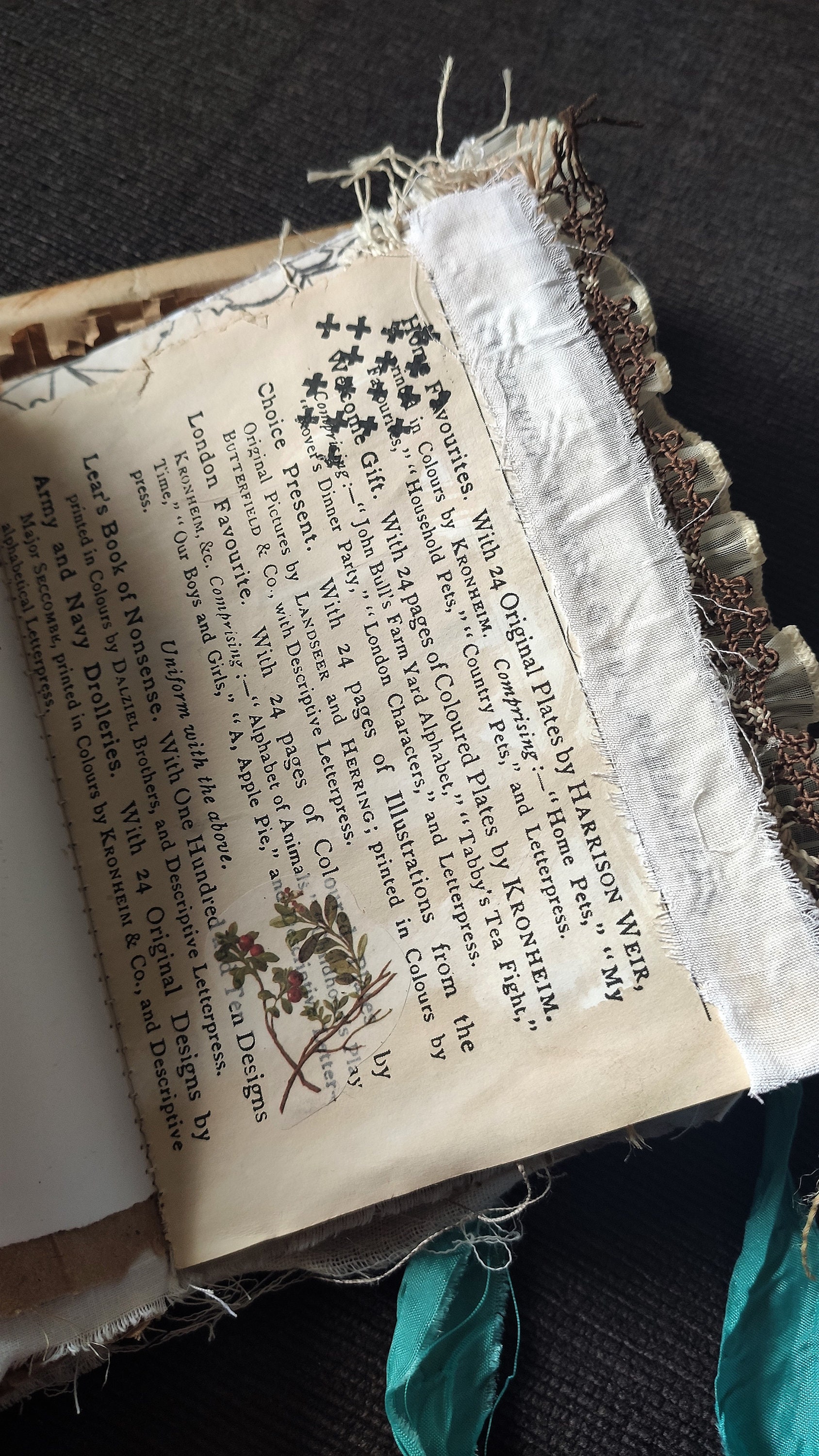 Junk Journal, Scrap Album, Recycled Album, Scrapbooking, Diary, 16x12cm ...