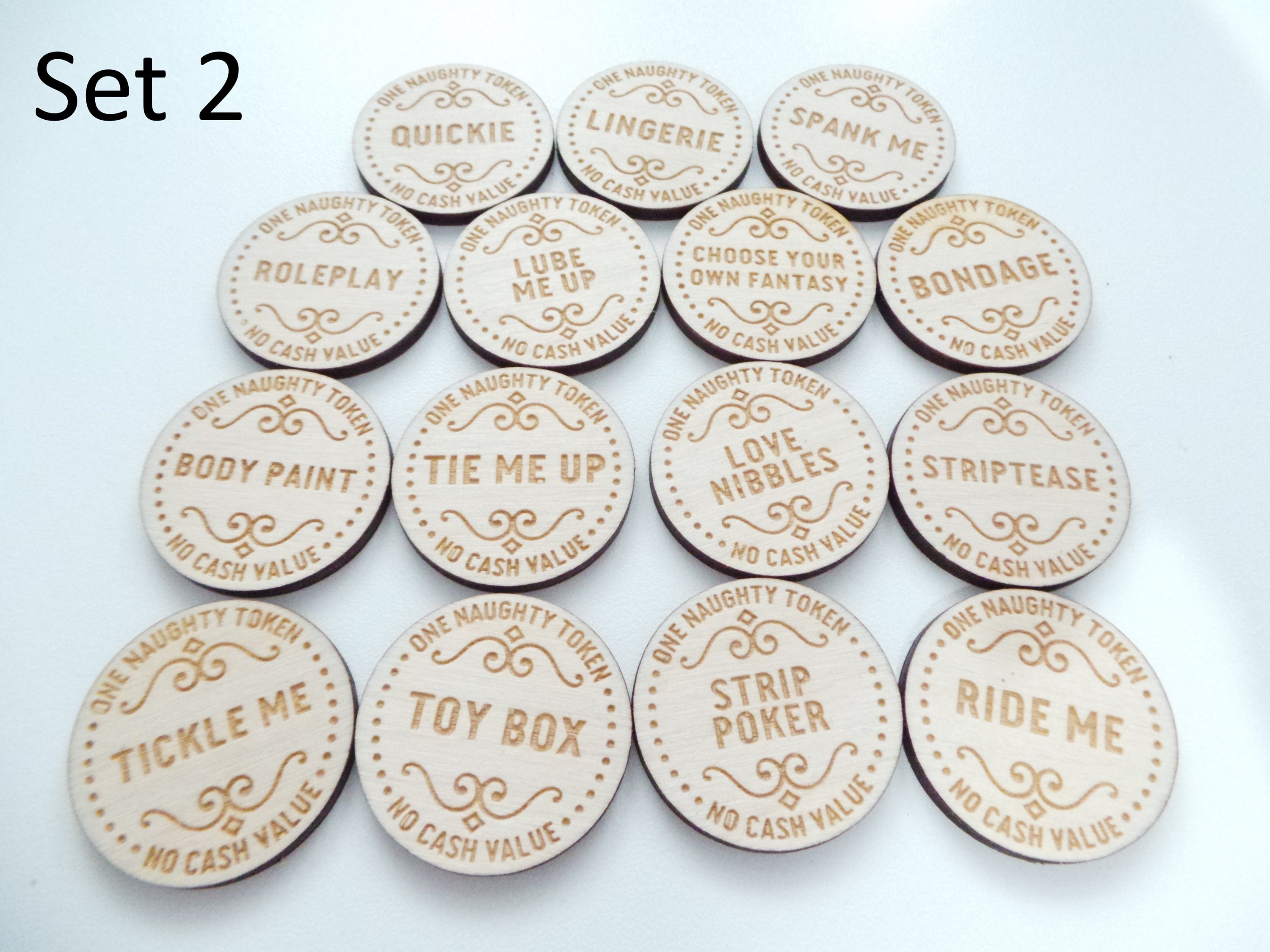 Sex Tokens Bedroom Tokens Game Cheeky T Sex Life Date Etsy 日本
