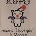 PATTERN Kupo Means I Love You in Moogle Final Fantasy - Etsy