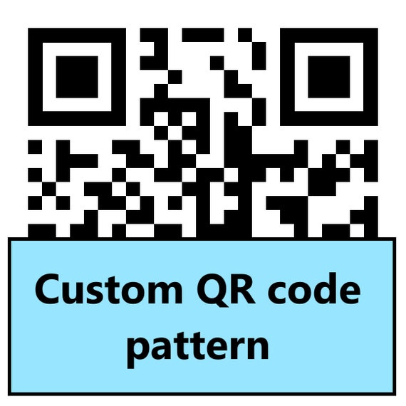 Benutzerdefinierte QR-Code-Muster Entwerfen Sie Ihre | Etsy