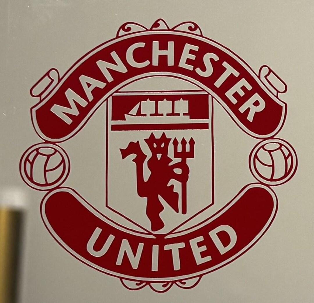 Manchester United Sticker - Etsy Australia