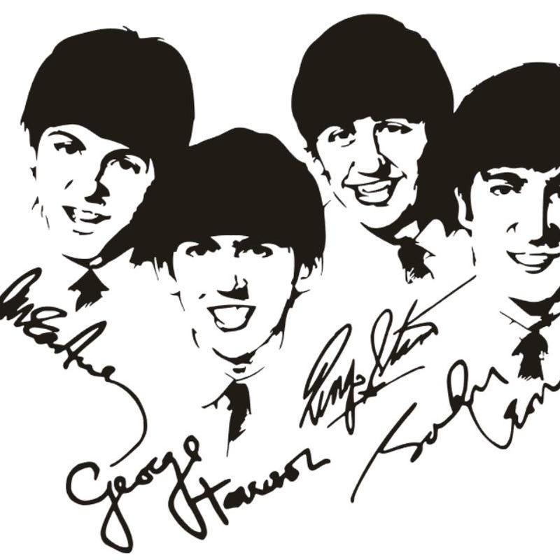 The Beatles Sticker - Etsy