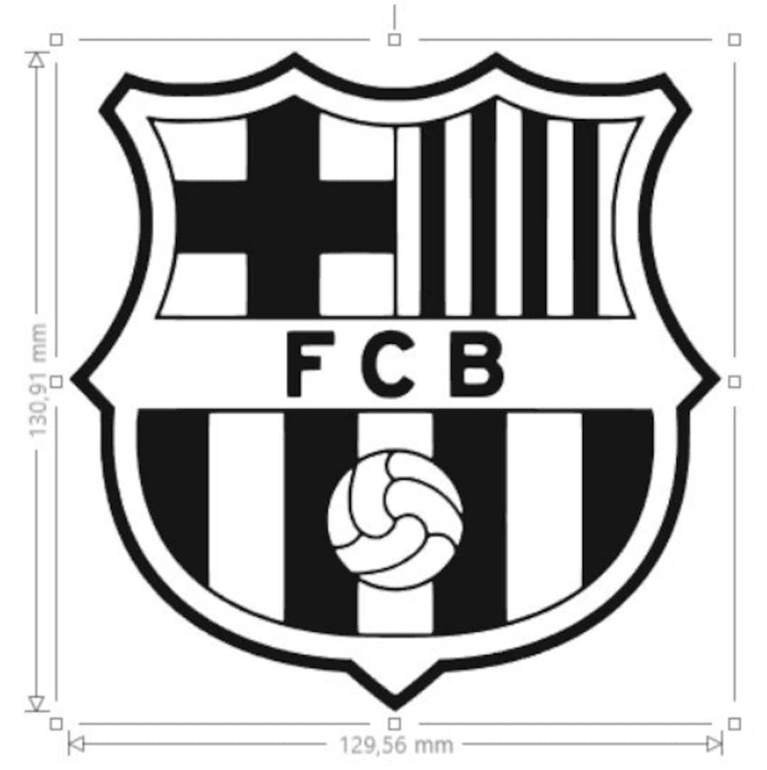 FC Barcelona Sticker - Etsy