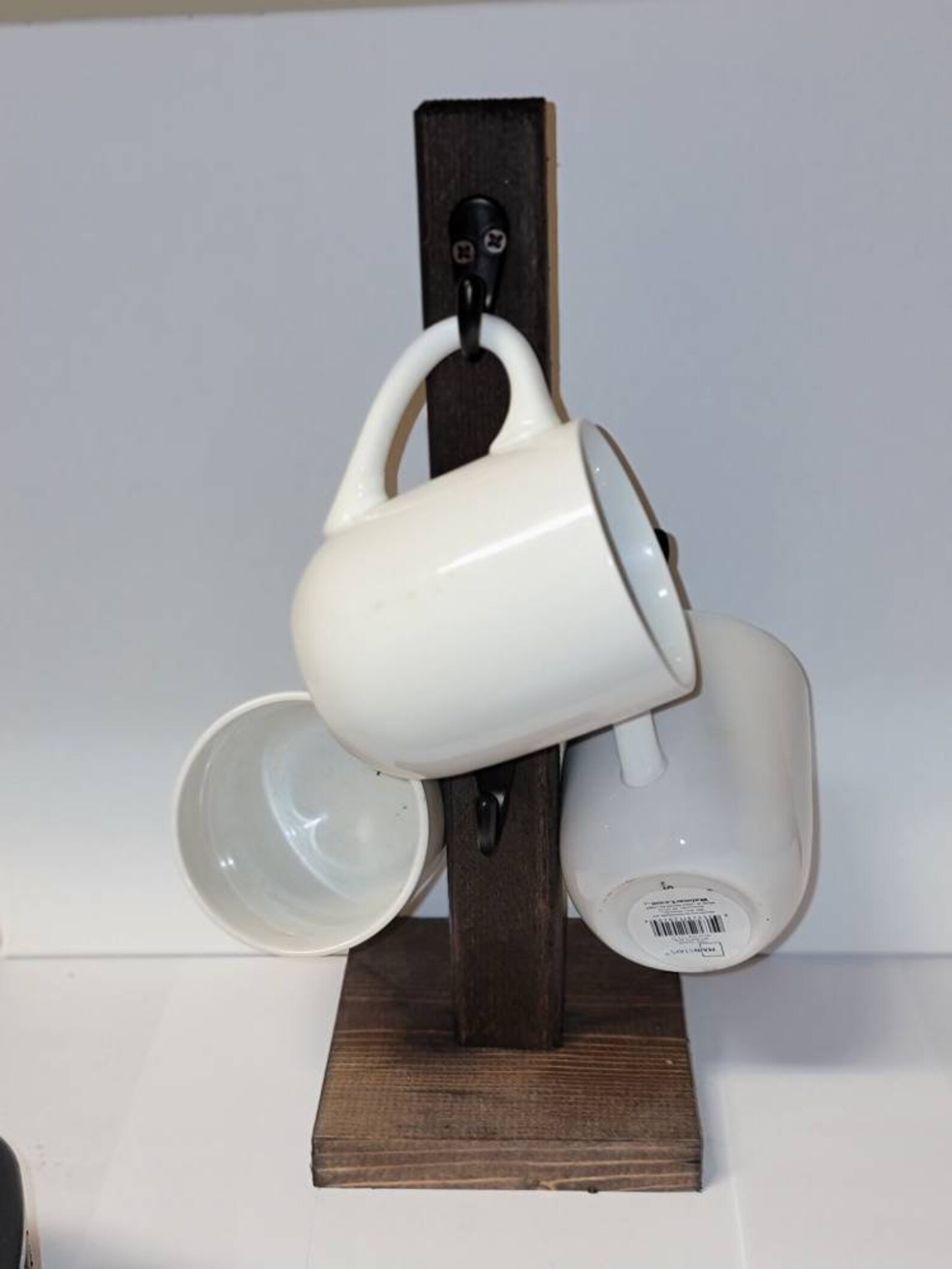 Coffee Mug Tree| Countertop Mug Stand| Wood Coffee Mug Stand| Mug ...