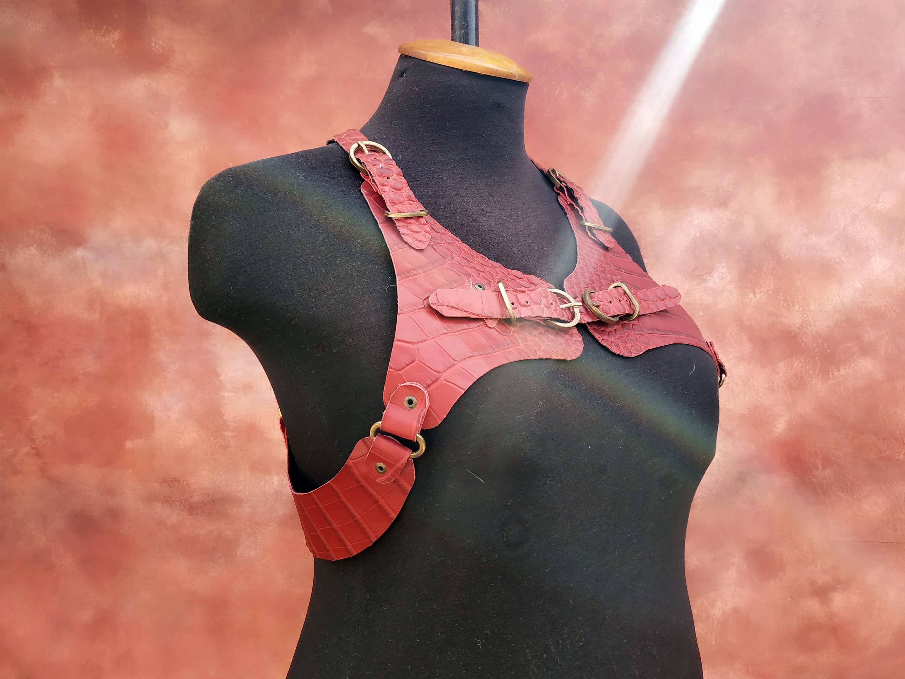 Leather Harness Costumes Medieval Costume Steampunk | Etsy