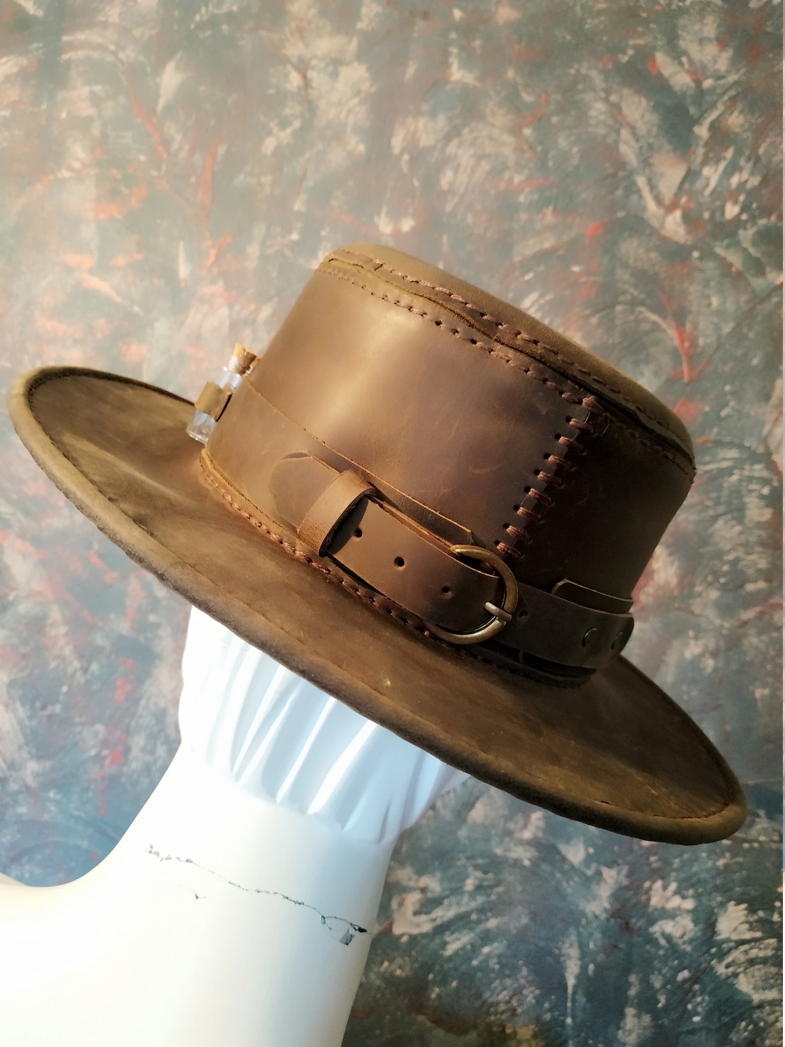 Alchemist party kit Hat and mask Handmade Leather Alchemist | Etsy