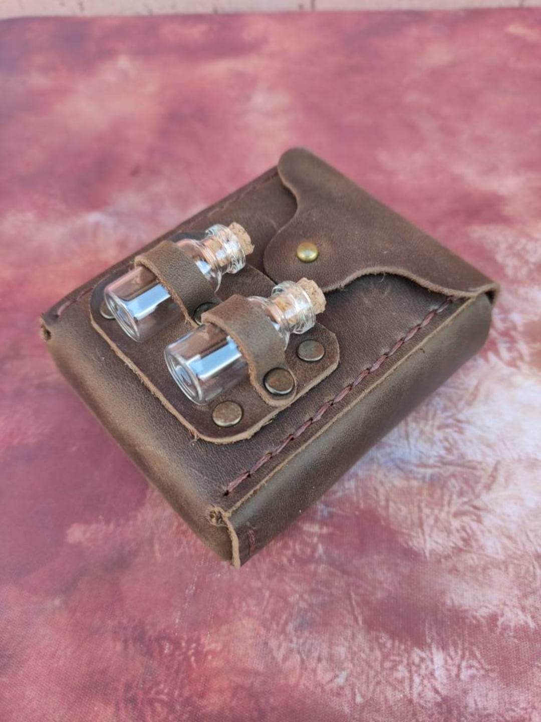 Alchemist, Potion Holder,leather Belt Bag,medieval Belt Pouch,alchemy ...