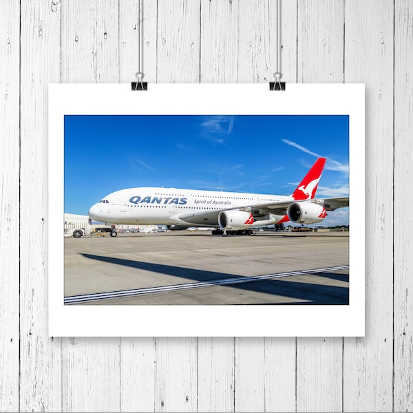 Airbus A380 Poster - Etsy