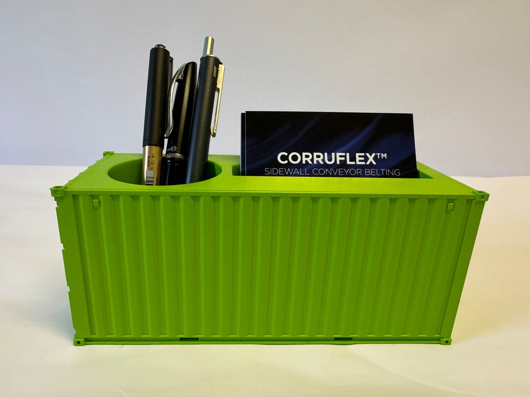 Shipping Container Themed Pen Pot Green - Etsy