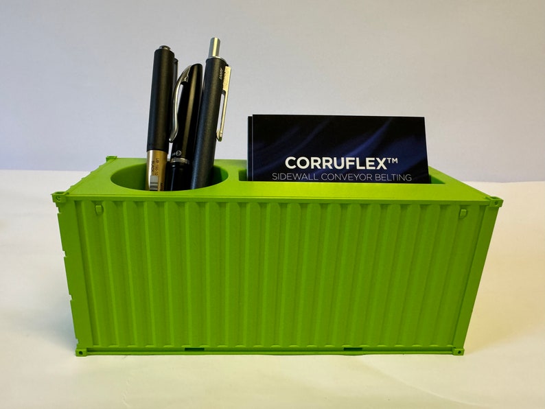 Shipping Container Themed Pen Pot Green - Etsy