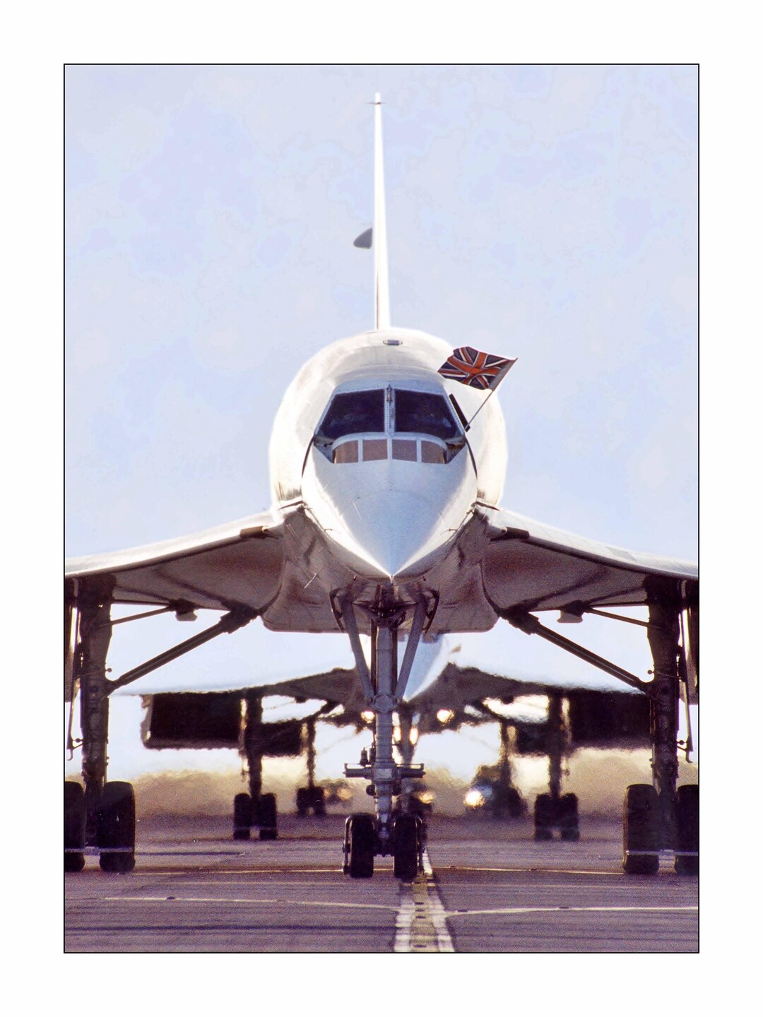 Concorde Final Landings at Heathrow Airport Aviation Memorabilia Art ...